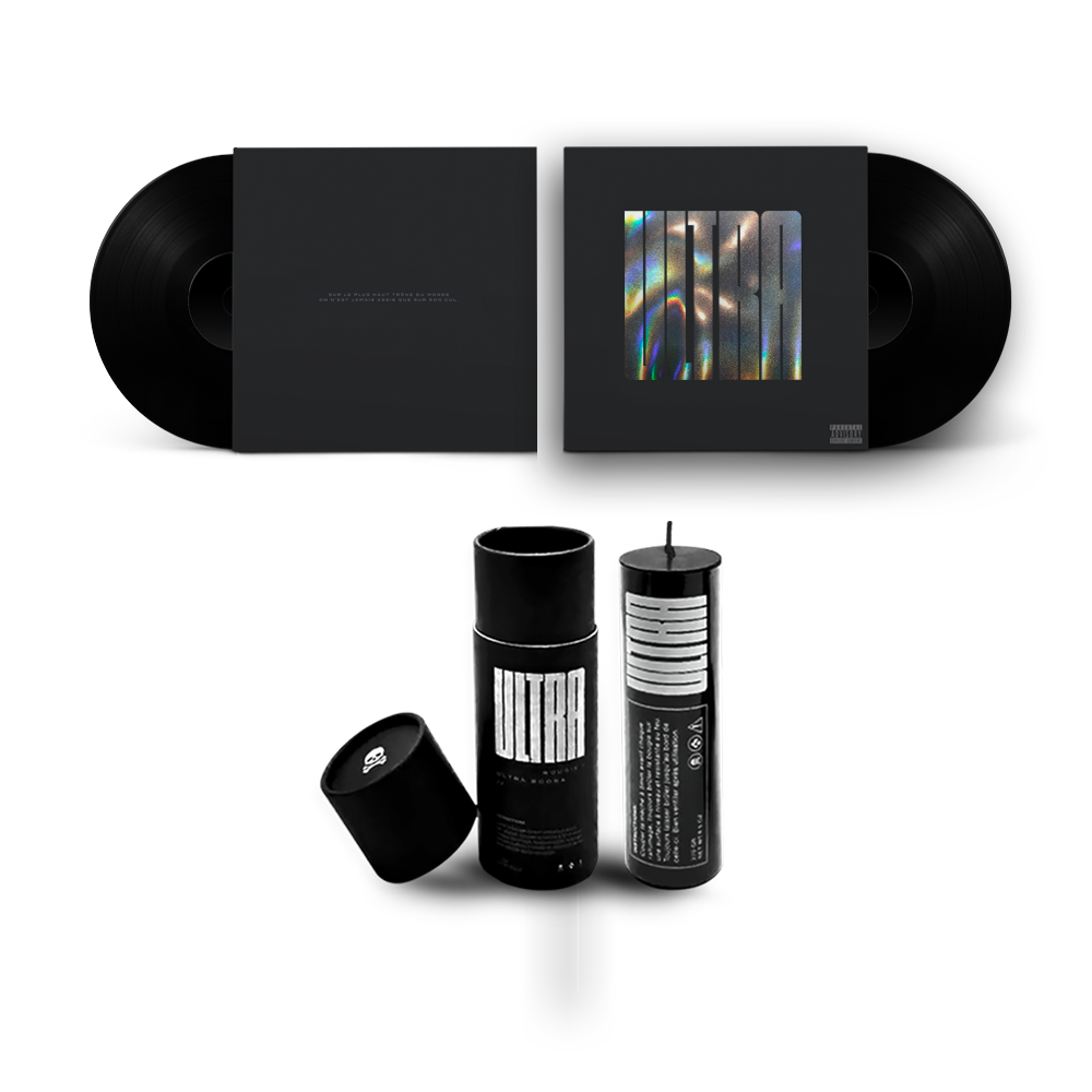 COFFRET DOUBLE VINYLE BOUGIE Store Booba COFFRET DOUBLE VINYLE BOUGIE Store Booba
